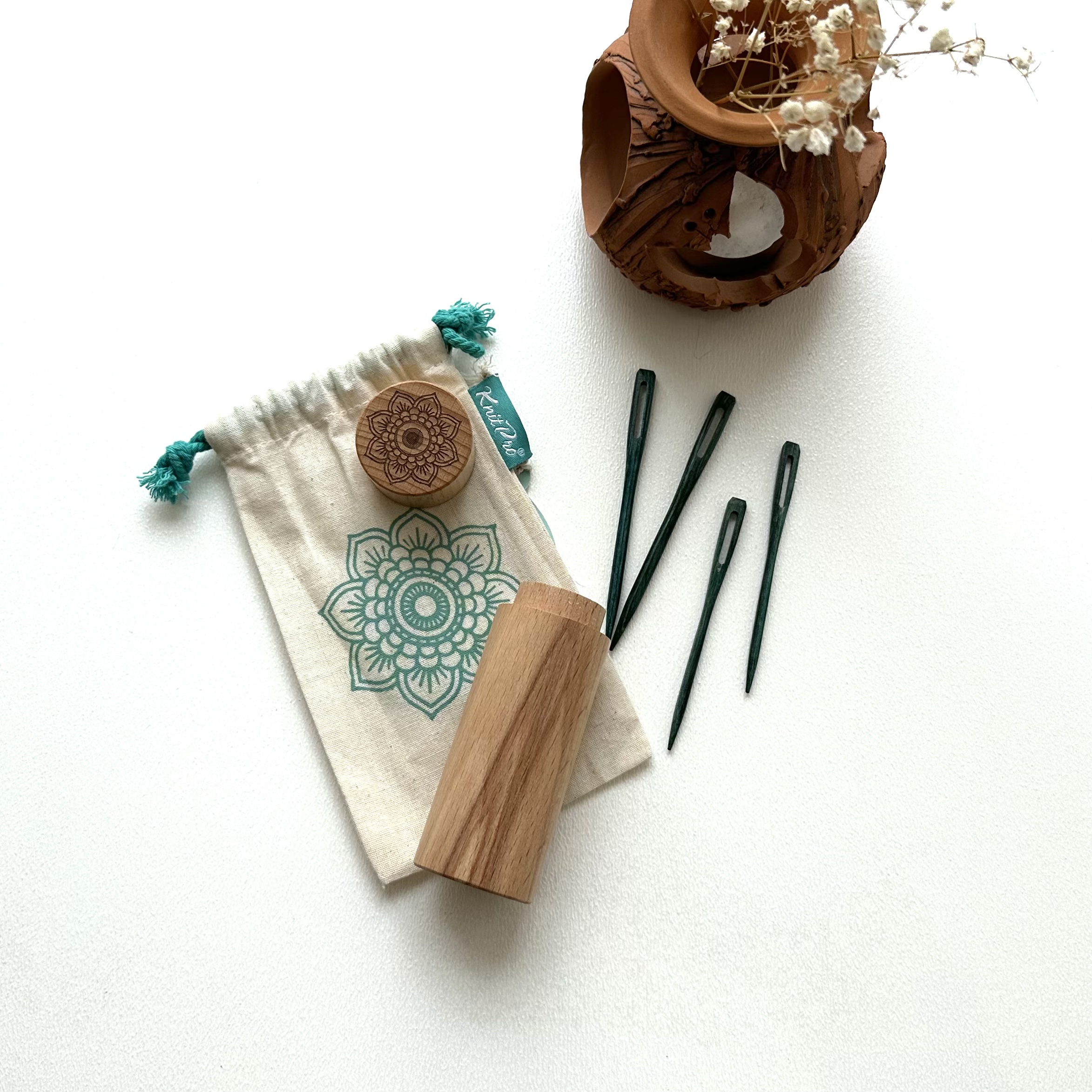 Knit Pro. Mindful Набор игл для пряжи (набор 4 шт.)